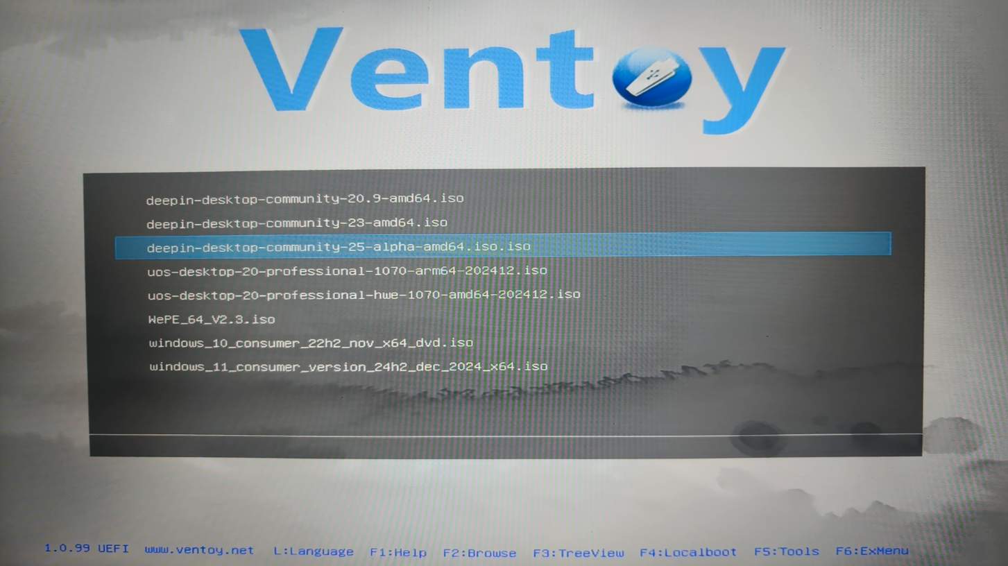 deepin 25 Alpha 安装/升级用户指南 – 深度科技社区